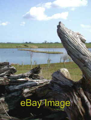 Photo 6x4 North Park Pond, Burstwick Elstronwick New pond at North Park ...