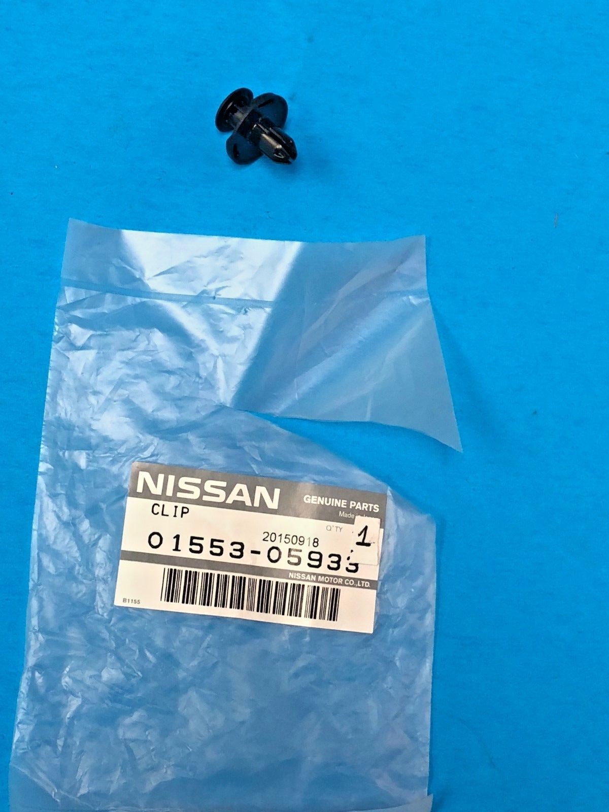 1-Pc Pk Genuine Nissan & Infiniti (03-22) Models Clip, Bumper End 01553 ...
