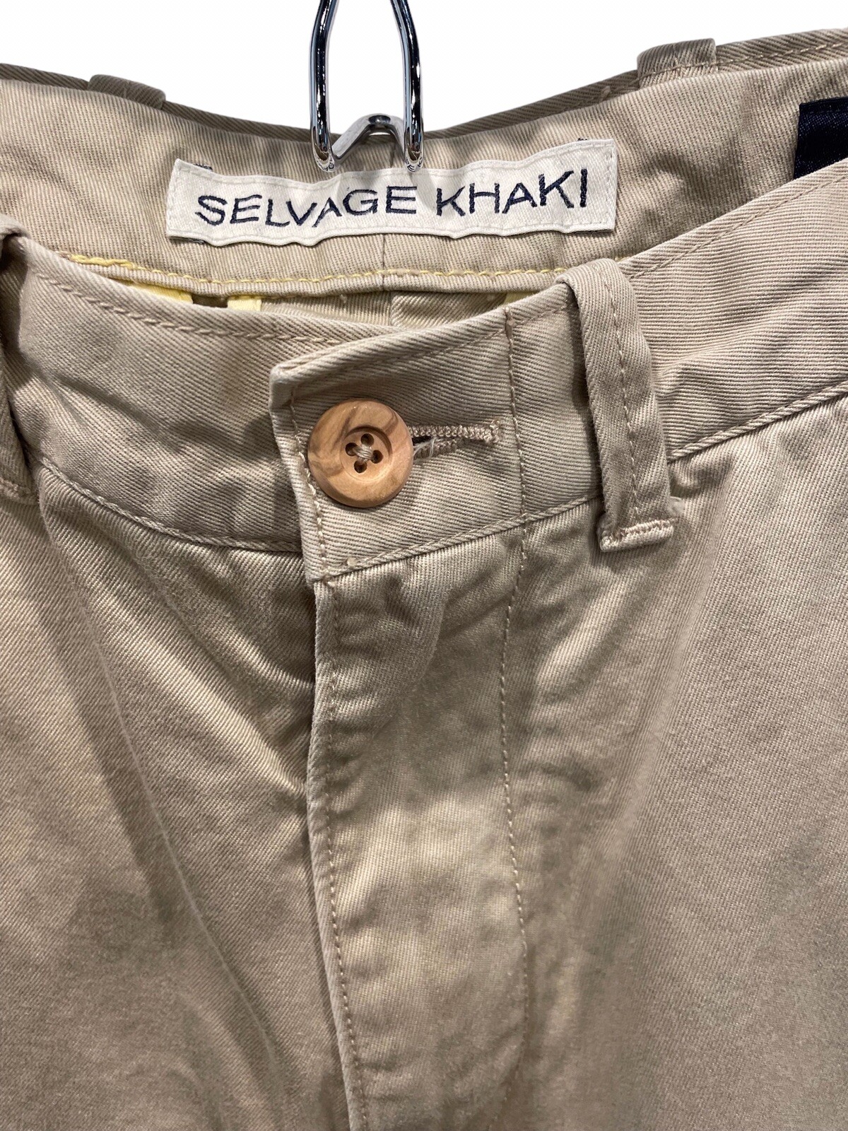 David Chu Lincs Selvage Khaki pants mens 30x32(30) H… - Gem