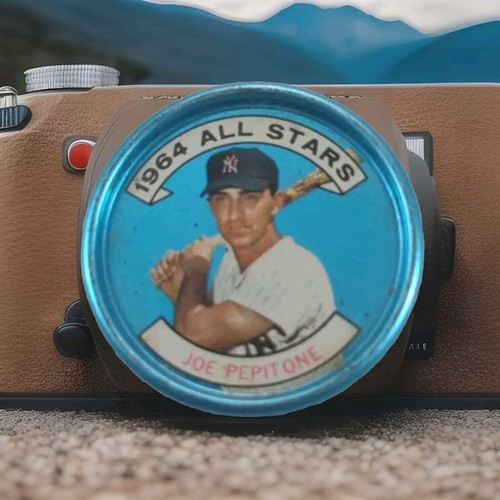 1964 Topps Coin All Star Joe Pepitone New York Yankees #121 First Base ...
