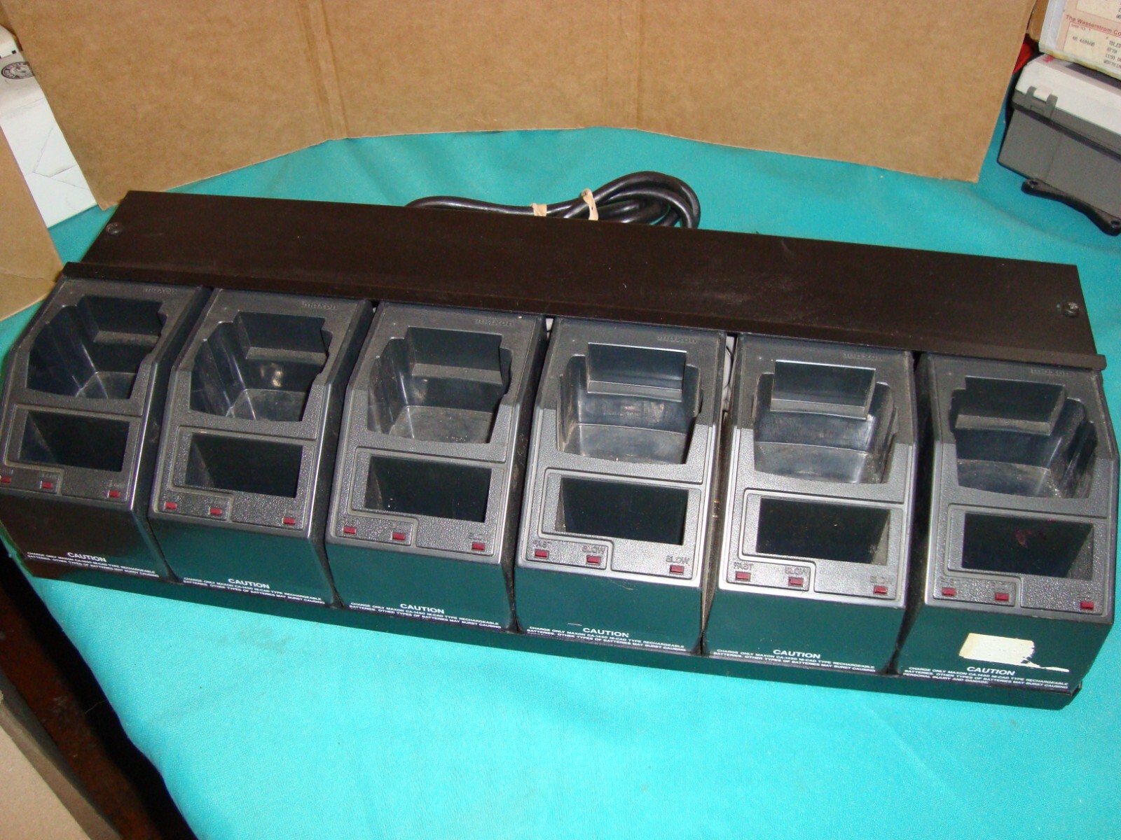 MAXON CA-1110A DROP-IN CHARGER -- 6 Bay | eBay