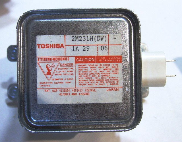 Toshiba 2m Magnetron 2m303h(ex) Mikrowellenmagnetron online kaufen | eBay