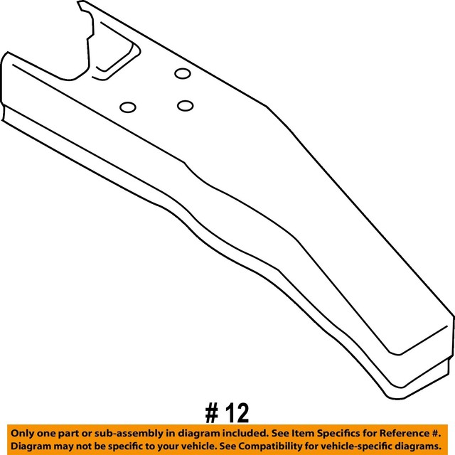 Genuine Ford Frame Bracket Fl3z-5f077-a 2015 Thru 2019 F150 for sale ...