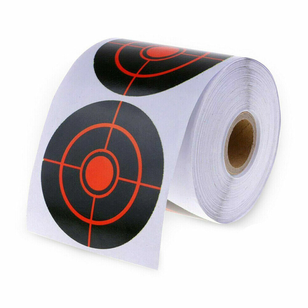 250x/Roll Shooting Target Self Adhesive Targets Splatter Reactive ...