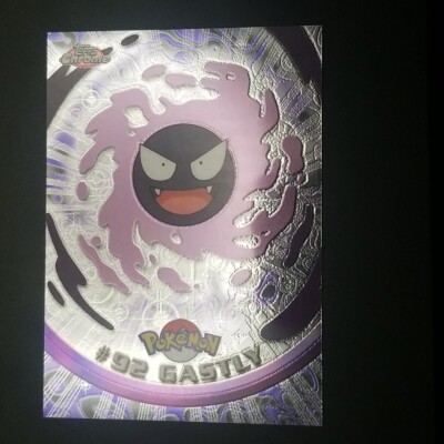 Gastly #92 - Topps Chrome TV Animation Edition - POKEMON CARD Series 2 ...
