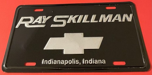 Ray Skillman Chevrolet Dealership Booster License Plate Indianapolis ...