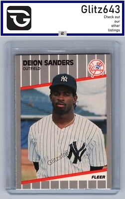 1989 Fleer Update #U-53 Deion Sanders | eBay