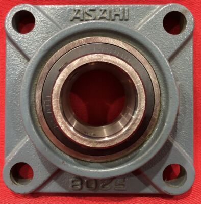 Asahi F208 Flange Block UC208 Bearing | eBay