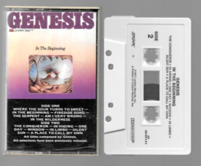 Genesis – In The Beginning Cassette Tape, 1983 - Polygram | eBay