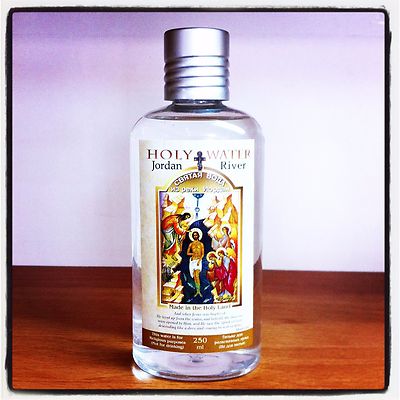 Blessed Holy Water from Israel Jordan River Jesus Baptismal Site 250 Ml ...