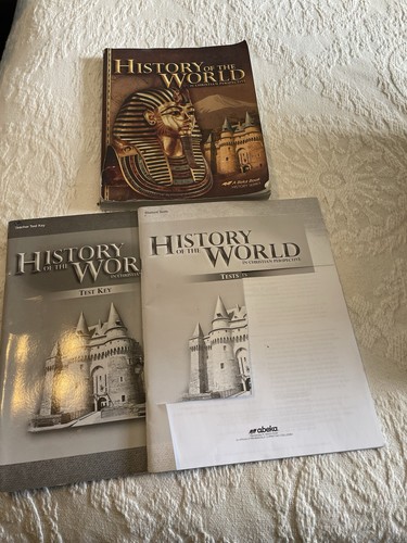 Abeka History of the World 7th Grade 5th Edition Text, Tests And Test ...