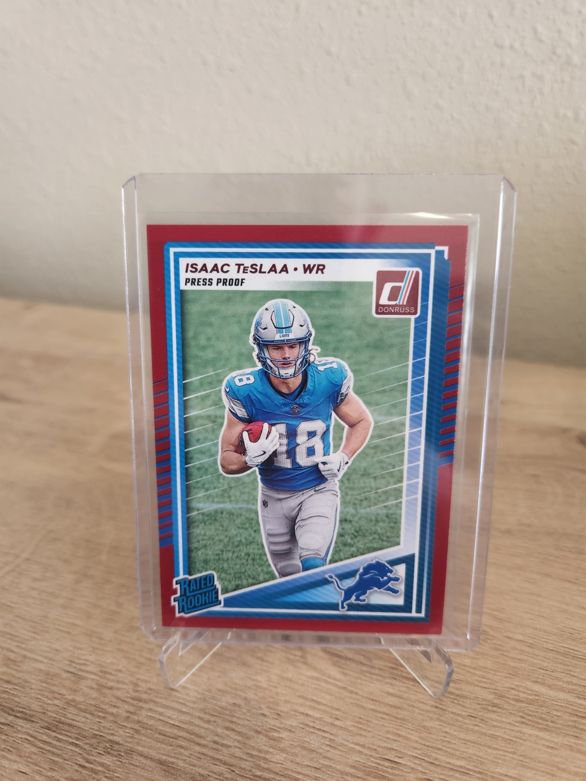 Isaac TeSlaa 2025 Donruss #338 Press Proof Red Price Guide - Sports ...