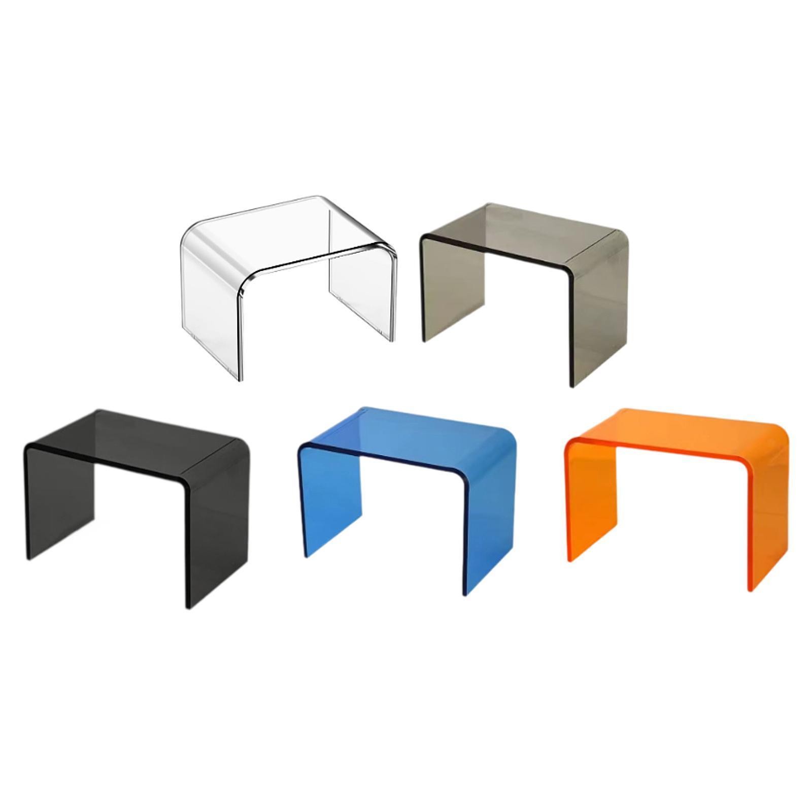 Acrylic Step Stool Small Stool Shower Bench | eBay UK