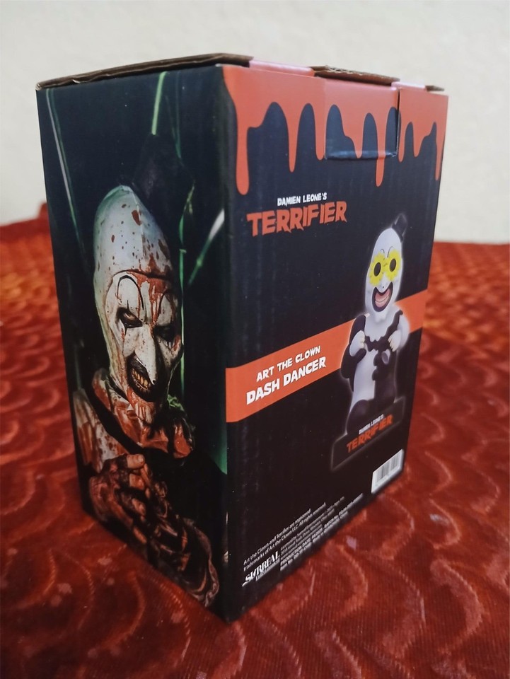TERRIFIER ART THE EVIL CLOWN BOBBLEHEAD DASH DANCER HALLOWEEN HORROR ...