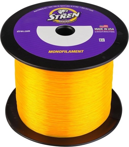 Stren Original Monofilament Fishing Line 2400 Yd, Pound Test 8, Hi-Vis ...