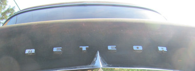 1952 FORD METEOR TRUNK LID EMBLEM BADGE LETTER SET GENUINE ORIGINAL ...