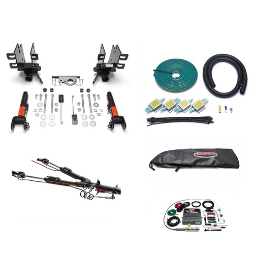 Roadmaster Nighthawk Tow Bar Bundle w/ InvisiBrake for Jeep Wrangler JL ...