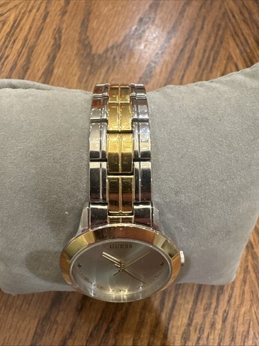 Guess Chelsea Quartz Silver Dial Two-tone Ladies Watch U0989L8 | eBay