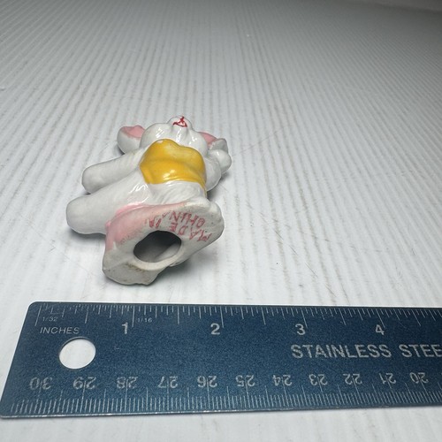 Vintage Easter Ceramic Porcelain Hand Painted Dressed Bunnie Bunny ...