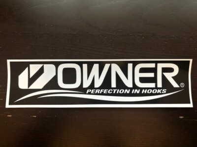 DOWNER HOOKS Sticker Decal Bass Catfish Trout Lure Hooks Swimbait ...