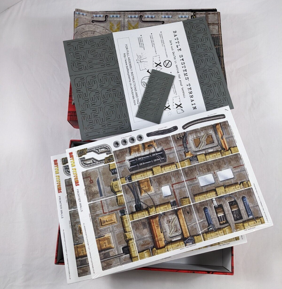 FRONTIER SCI-FI TERRAIN Miniature War Game INFINITY Battle Systems NEW ...