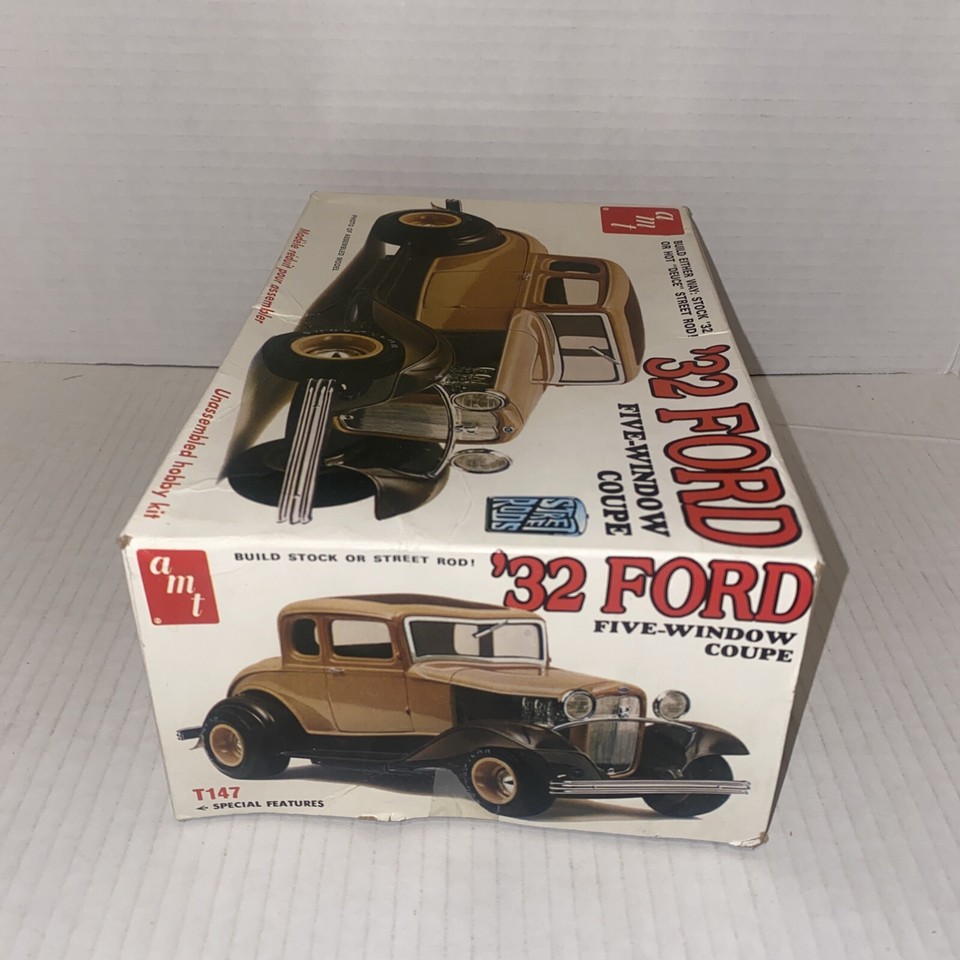 AMT 32 Ford Five Window Coupe Car Model Kit | eBay