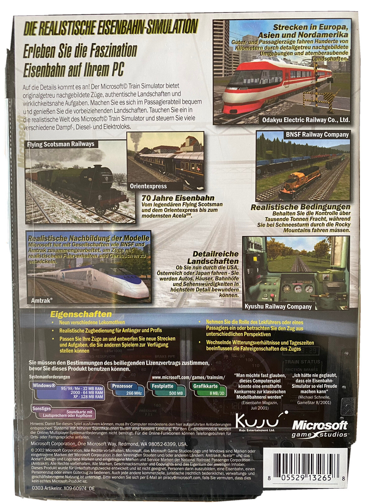 Microsoft Train Simulator PC Spiel Neu & OVP! 805529132658 | eBay