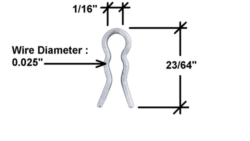 30 CARB LINKAGE CLIPS! FOR EDELBROCK &OTHER CARBS! FOR MOPAR DODGE PLYM ...