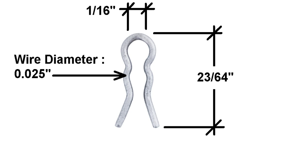 30 CARB LINKAGE CLIPS! FOR EDELBROCK &OTHER CARBS! FOR MOPAR DODGE PLYM ...