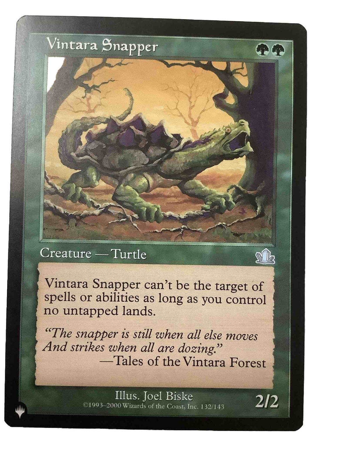 MTG: Vintara Snapper (Creature Turtle) Regular Uncommon Retro Frame ...