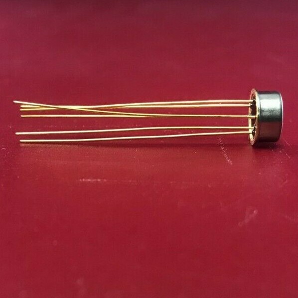 Texas Instruments 2N3350 2 Transistor Silicon PNP To-5 Old Gold (1pc ...