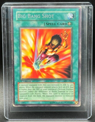 Big Bang Shot - 1st Edition - Rare - (MFC-086) YuGiOh: Magician's Force ...