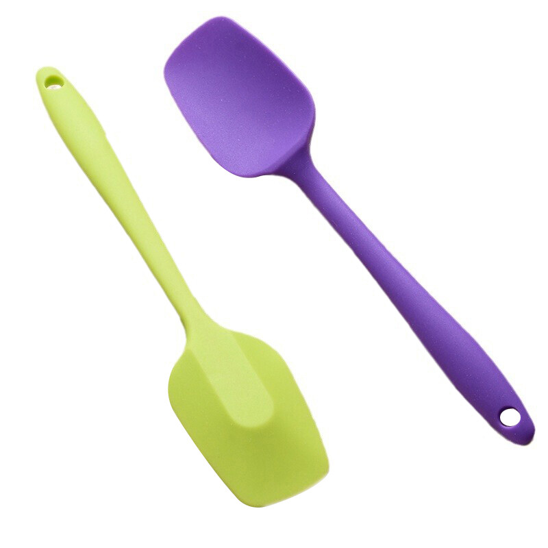 1Pc Silicone Cream Baking Scraper Thicken Cake Spatula Mixing Batter ...