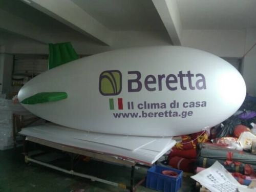 6M 20ft Inflatable Advertising Blimps Flying Giant Helium Airplane ...