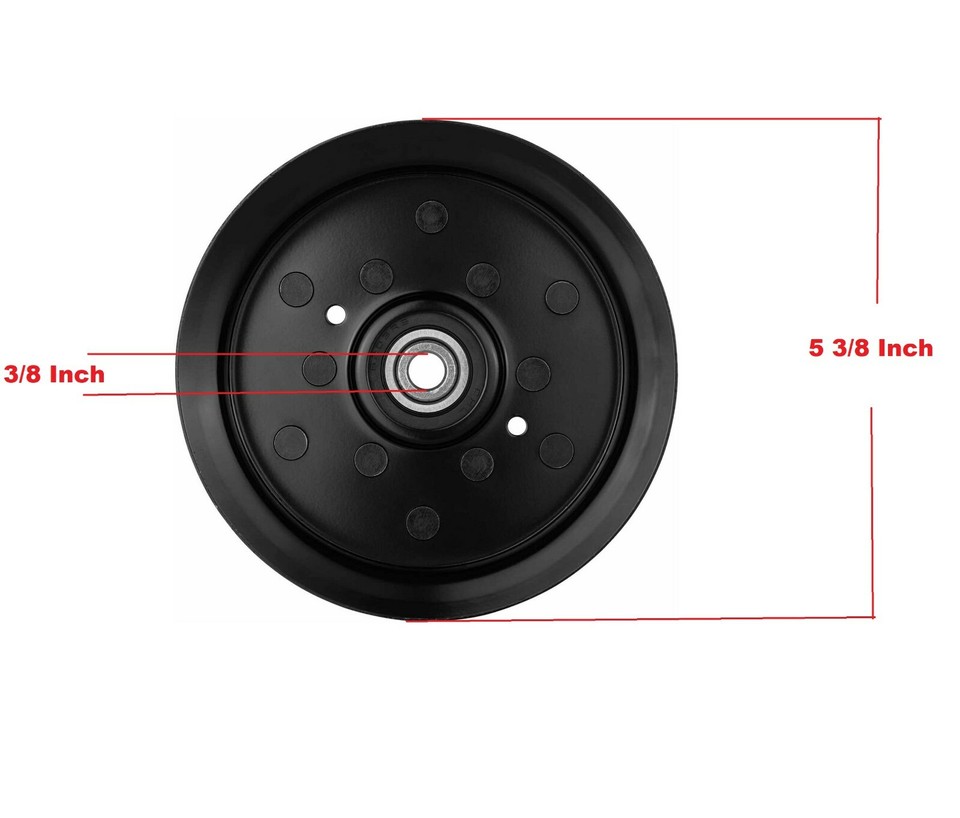Flat Idler Pulley 46" For Husqvarna YTH20K46 YTH21K46 YTH22V46 ...