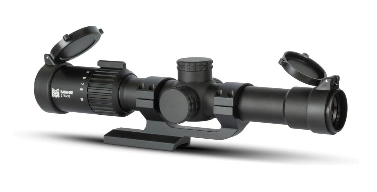 Monstrum Banshee 2-10x30 MPVO Rifle Scope with Offset Scope Mount | MX1 ...