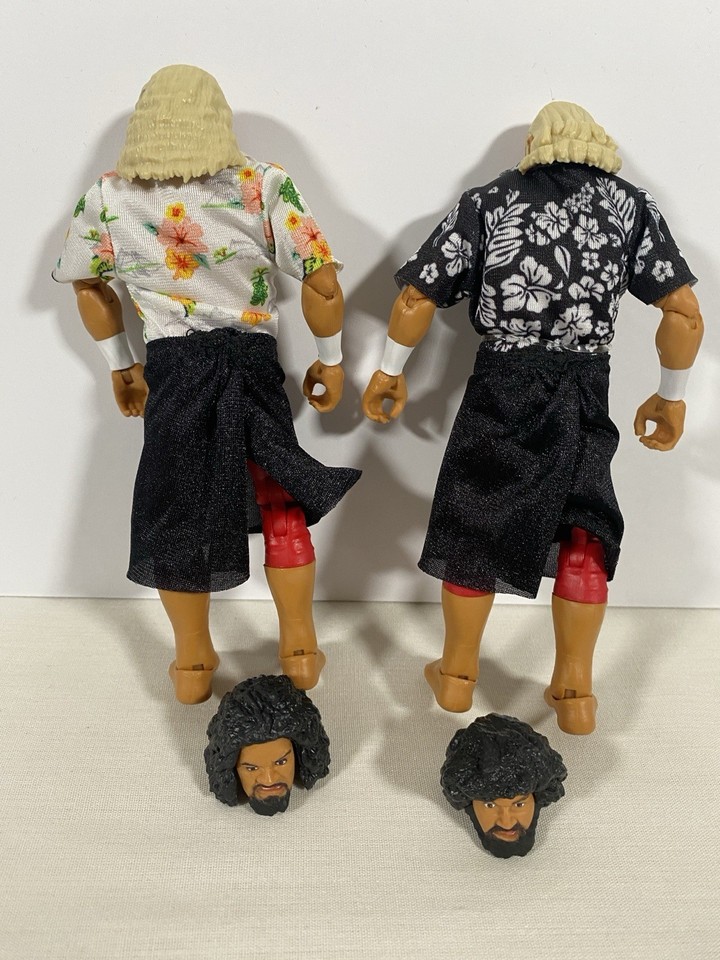 WWE Elite Samoan Dynasty Afa and Sika Wild Samoans WWE Bloodline | eBay