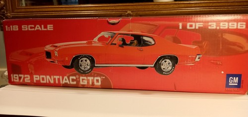 GMP 1/18 1972 Pontiac GTO Hardtop Cardinal Red Limited to 3996 units ...