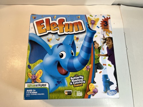 Elefun Game Musical Butterfly Catching - Hasbro 2020- Complete TESTED ...