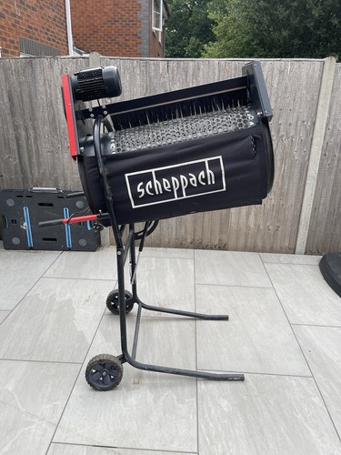 Scheppach 250W Electric Rotary Garden Soil Sieve | eBay UK