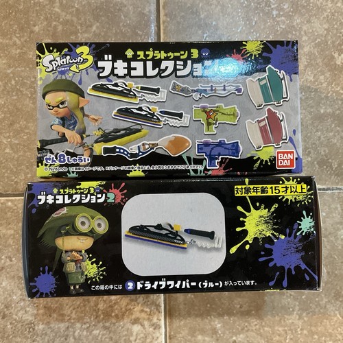 Splatana Wiper Blue - Splatoon 3 Weapon Collection Vol.2 Mini Figure ...