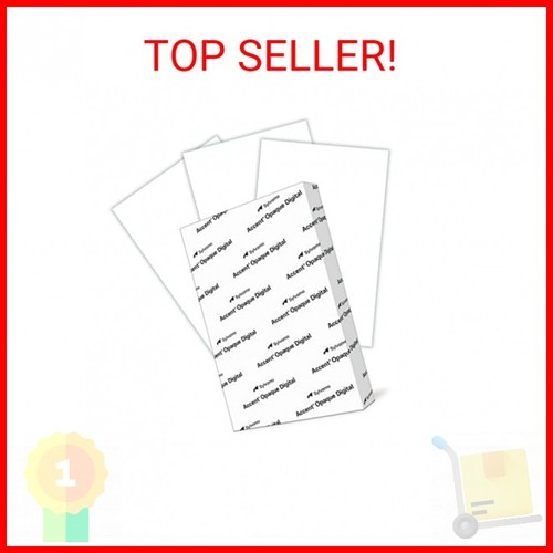 Accent Opaque 11” x 17” White Cardstock Paper, 80lb, 216gsm – 200 ...