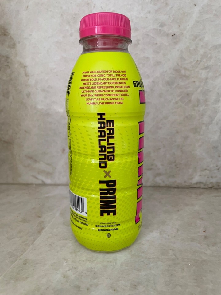 IN HAND Erling Haaland Prime Hydration Drink LIMITED EDITION UK RELEASE ...