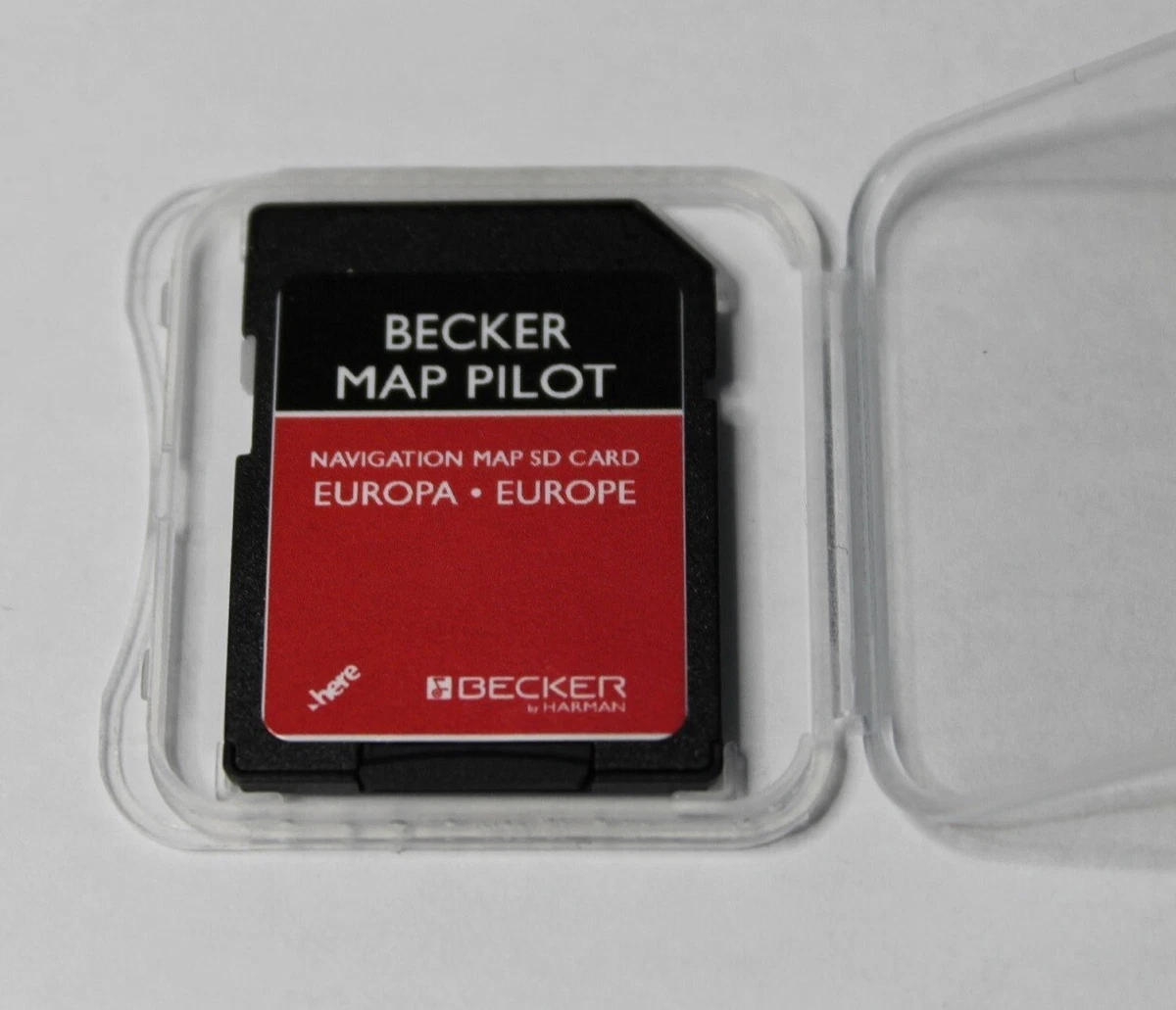 Mercedes Becker V21 Europe Map Sat Nav Micro SD Card