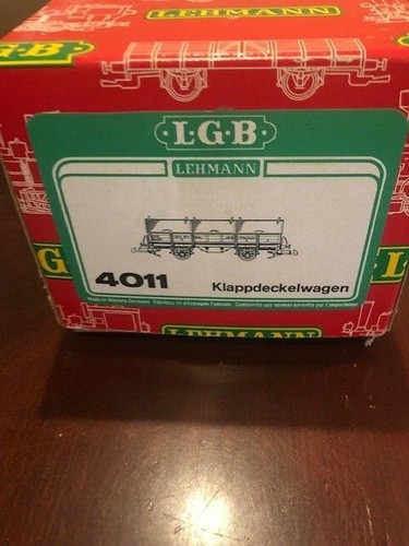 LGB 4011 Orange Klappdeckelwagen | eBay