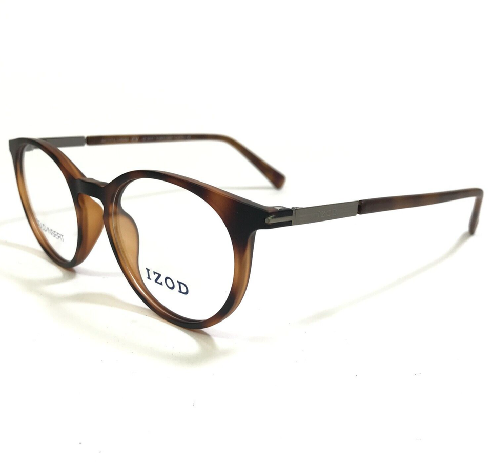 IZOD Eyeglasses Frames IZ2077 TORTOISE TOKYO Round Full Rim 48-17-145 ...