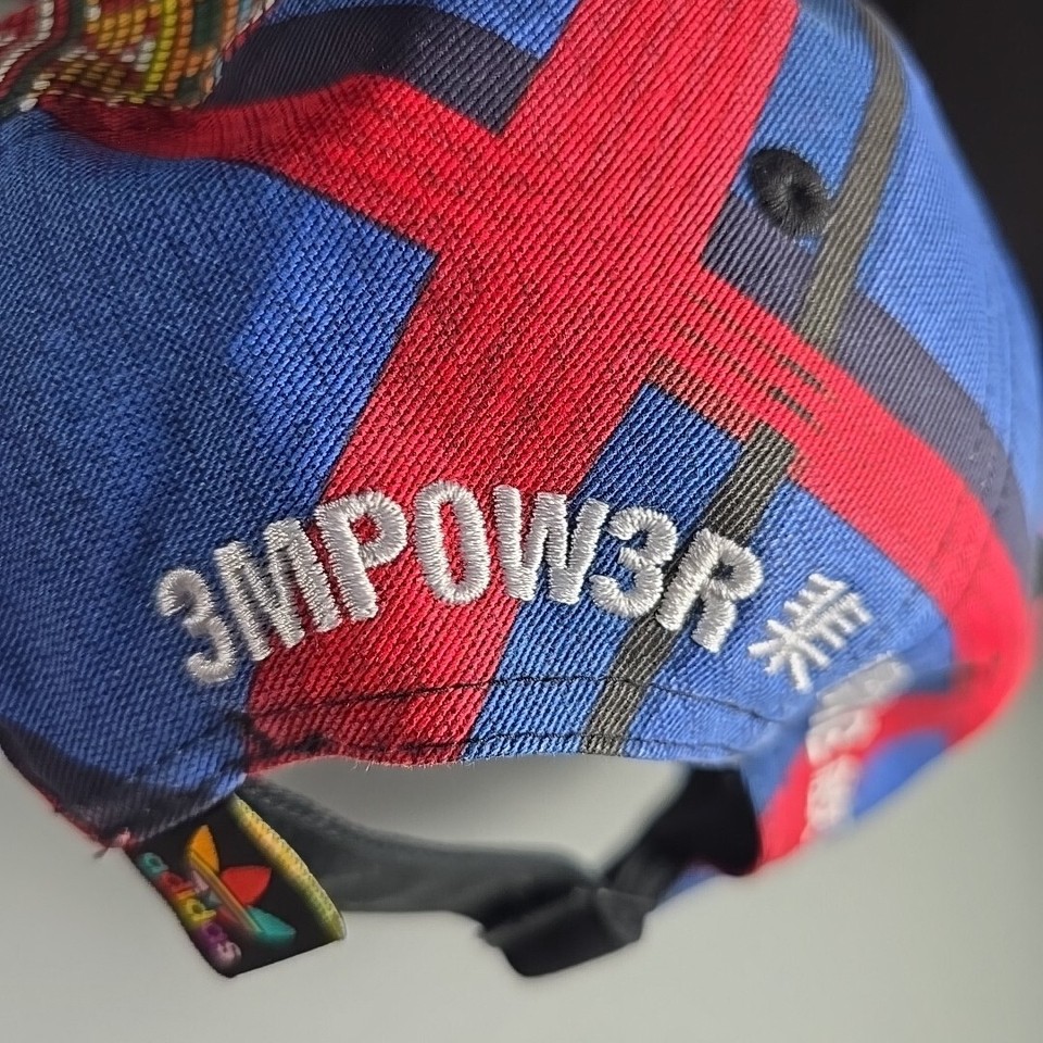 Adidas Originals Pharrell Williams Hu Hat Cap Strap Back Color Block ...