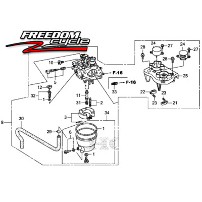 HONDA EM5000IS EM5000 EM 5000 PORTABLE POWER GENERATOR CARBURETOR 16100 ...