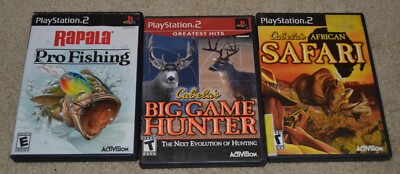 Lot of 3 PlayStation 2 PS2 Hunting Games | eBay