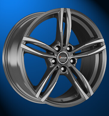 Avus AF 15 7.5 X 17 5 X 112 30 Anthracite Polished online kaufen | eBay.de